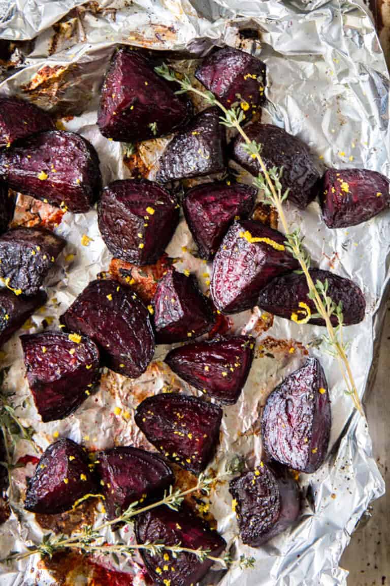 Easy Oven Roasted Beets - Spoonful of Flavor