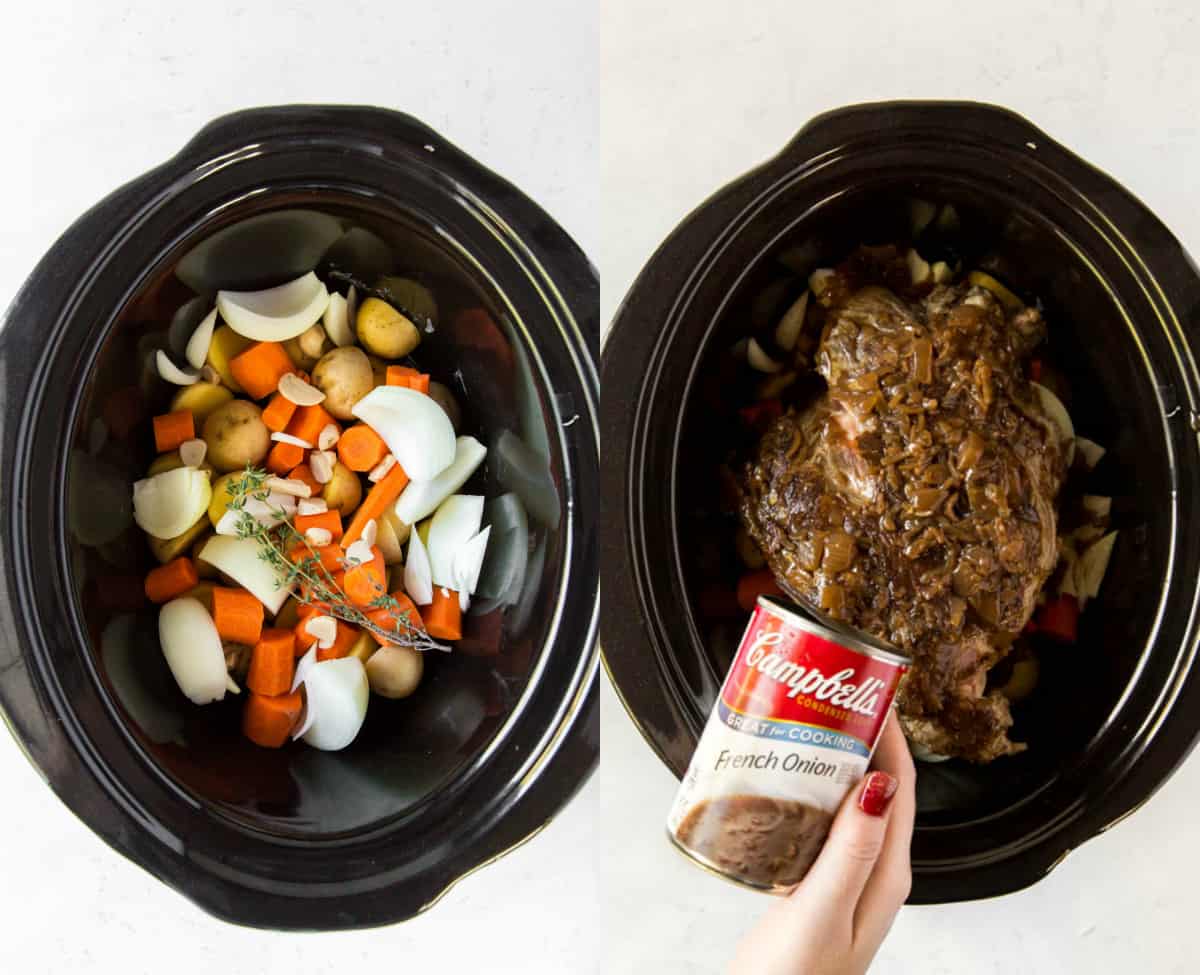Slow Cooker Pot Roast with Potatoes and Carrots - Spoonful of Flavor