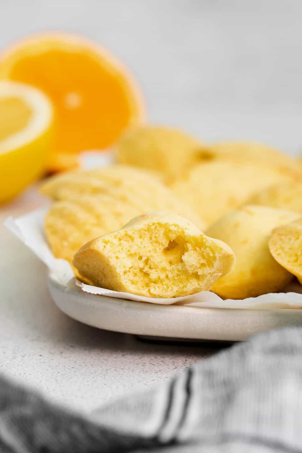 Citrus Madeleines - Spoonful of Flavor