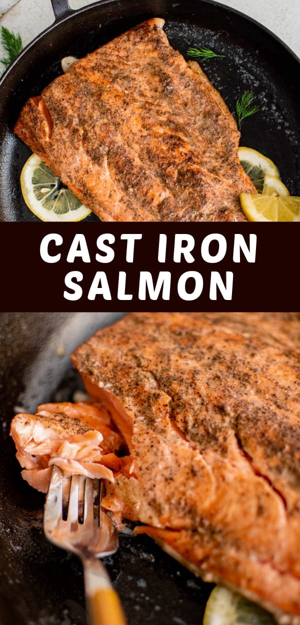 Cast Iron Salmon - Spoonful of Flavor