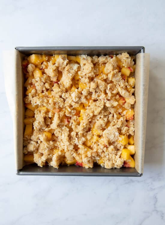Peach Bars - Spoonful of Flavor