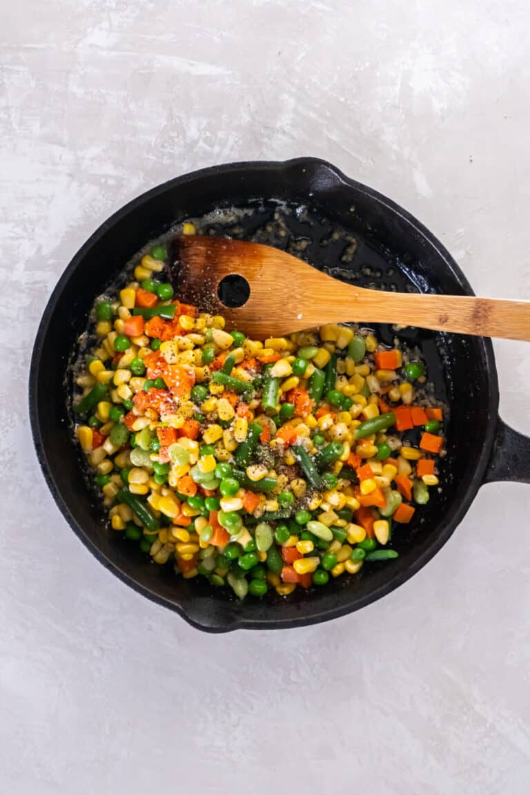 Buttered Mixed Vegetables - Spoonful of Flavor