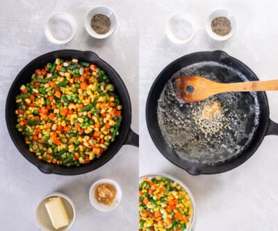 Buttered Mixed Vegetables - Spoonful of Flavor