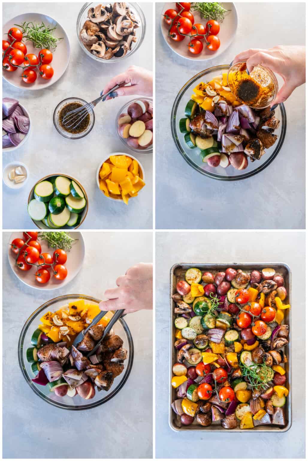 Italian Roasted Vegetables - Spoonful of Flavor