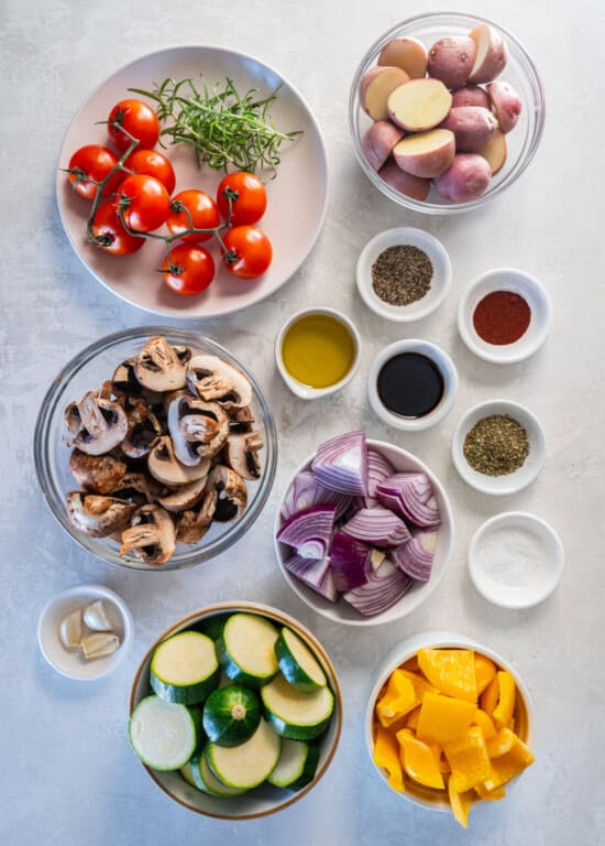Italian Roasted Vegetables - Spoonful of Flavor