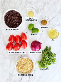 Black Bean and Corn Salsa Dip (Texas Caviar) - Spoonful of Flavor