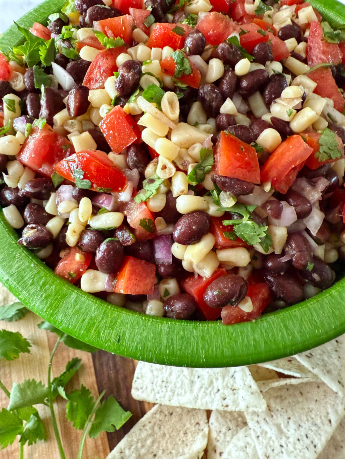 Black Bean and Corn Salsa Dip (Texas Caviar) - Spoonful of Flavor