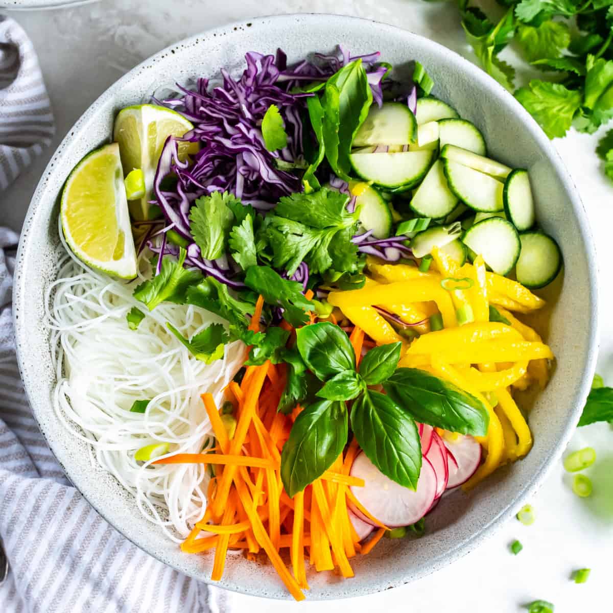 Spring Roll in a Bowl - Spoonful of Flavor